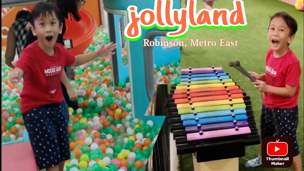Jollyland | Newest Indoor Playground @Robinson, Metro East - YouTube