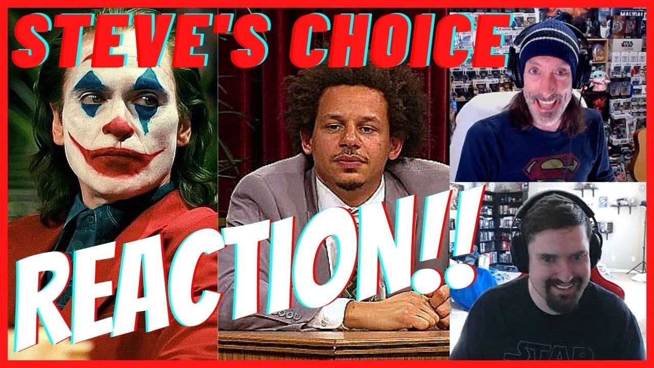Joker goes on The Eric Andre Show(Hickmeister)-Steve's Choice Reaction ...
