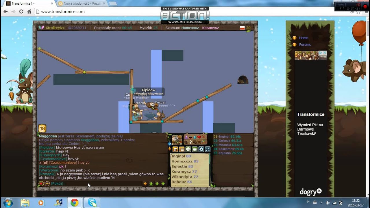 let`s play transformice odc1sezon1 - YouTube