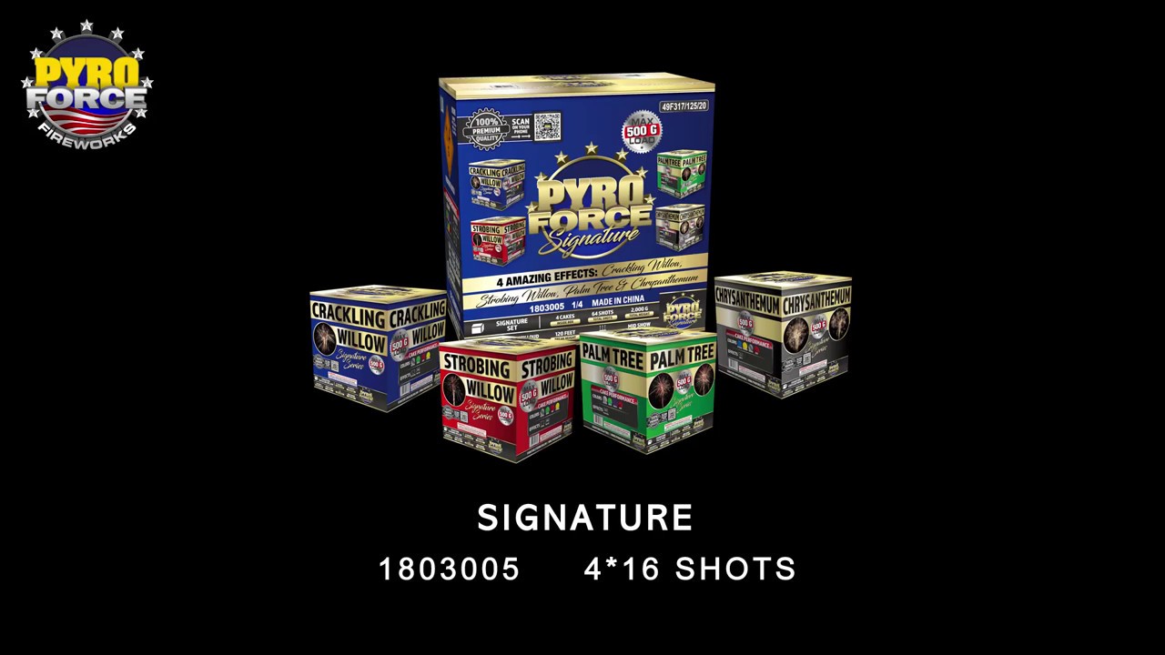 Pyro Force Signature 500G Combo Case - YouTube