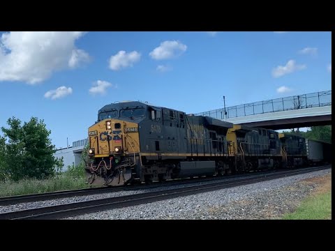 CSX 5478 (ES44AH) headed Southbound! - YouTube