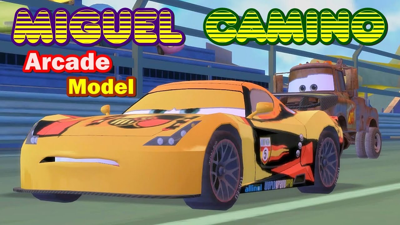 Cars 2 The Video Game Arcade Model WGP World Grand Prix Mod Miguel ...