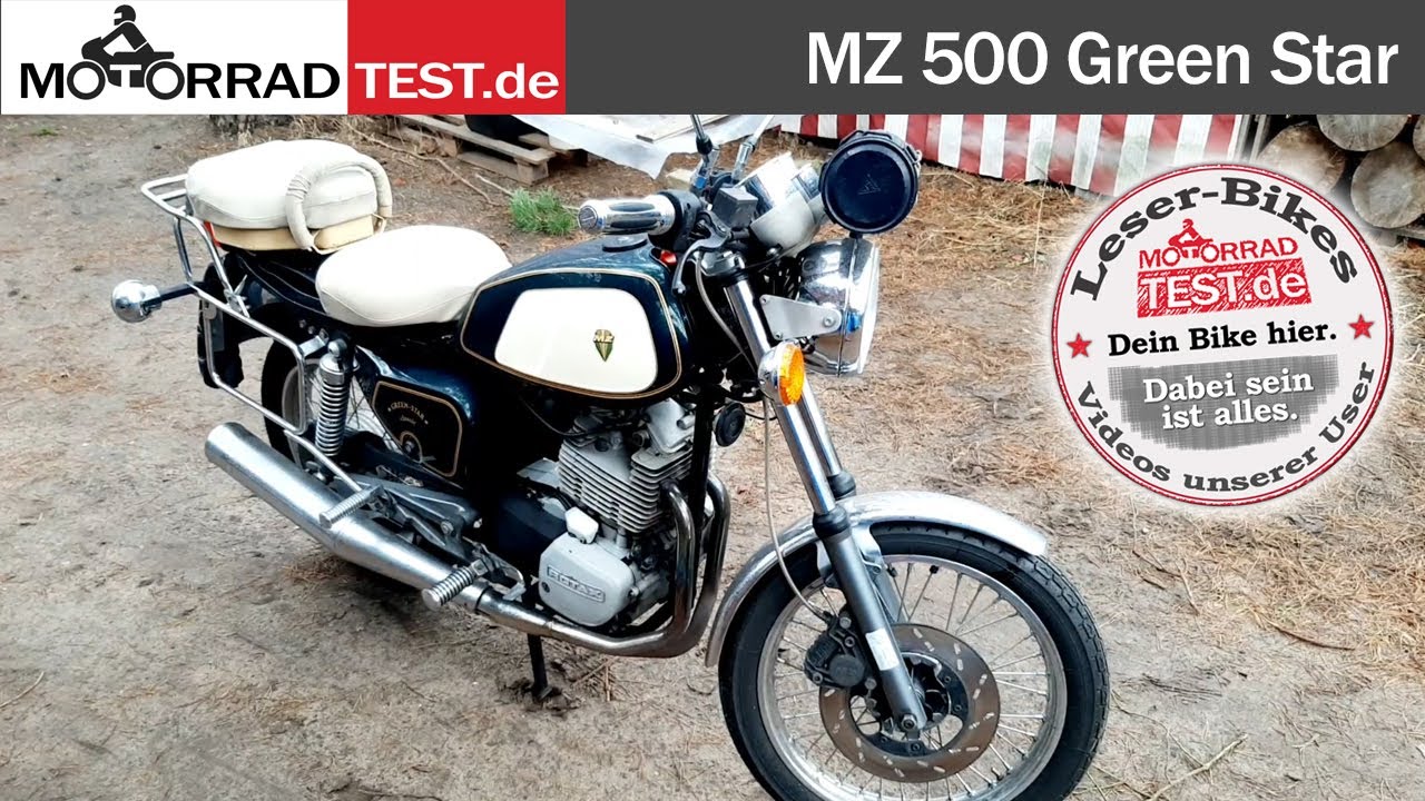 MZ 500 Green Star | LeserBike-Video von René - YouTube