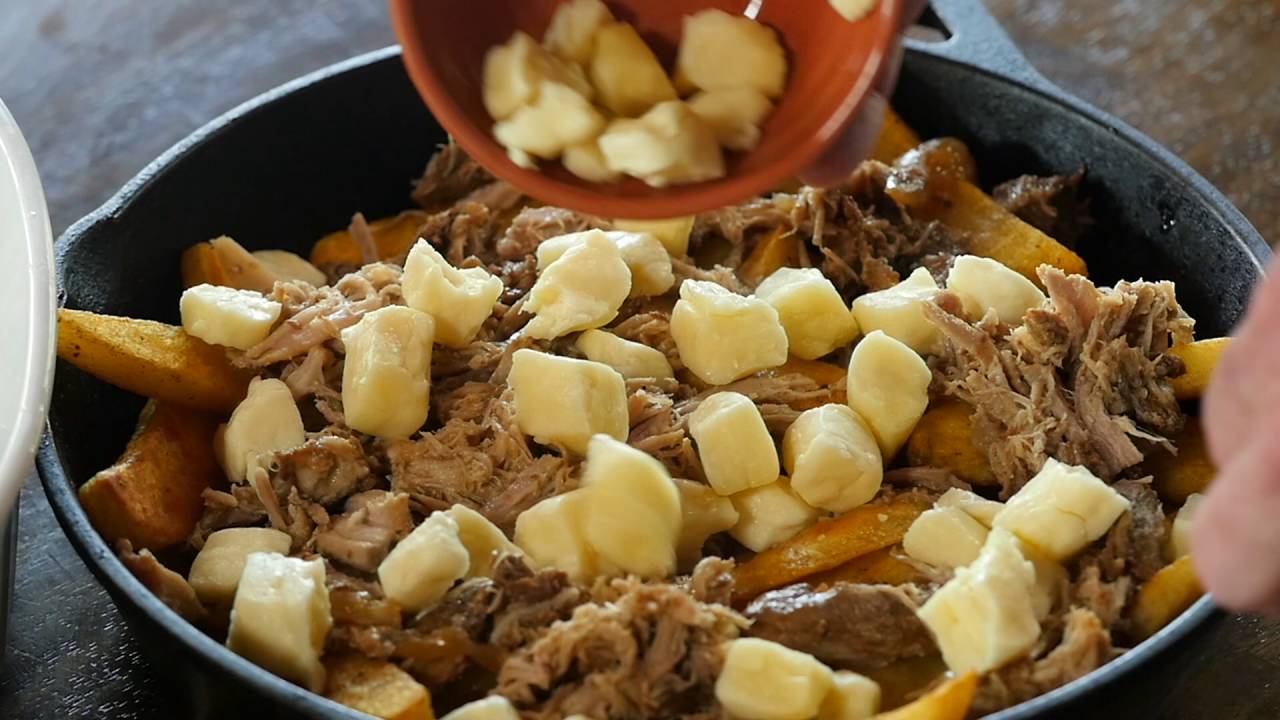 Drunk Pig Poutine - YouTube