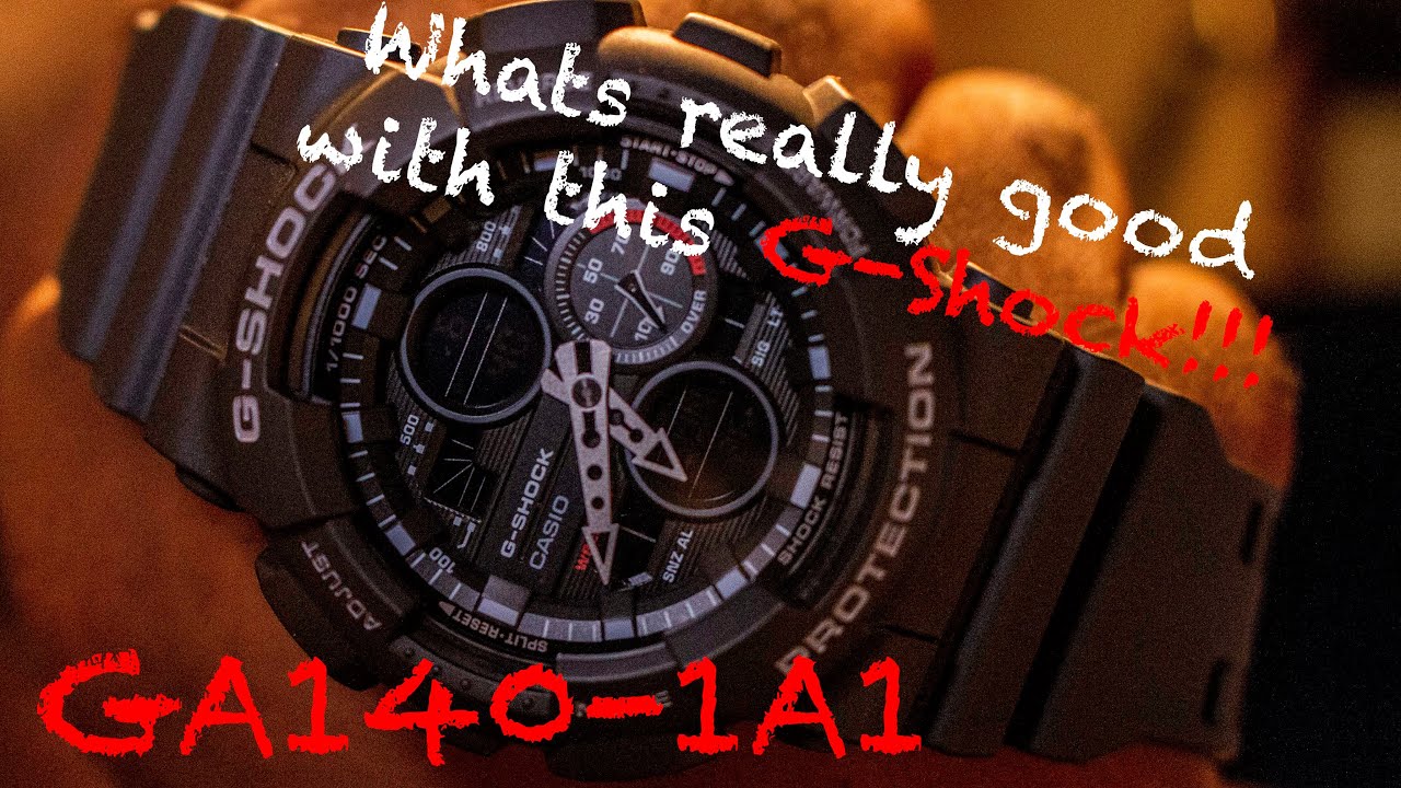 ⏱Casio G-Shock GA140-1A1 | AYO! Daeni - YouTube