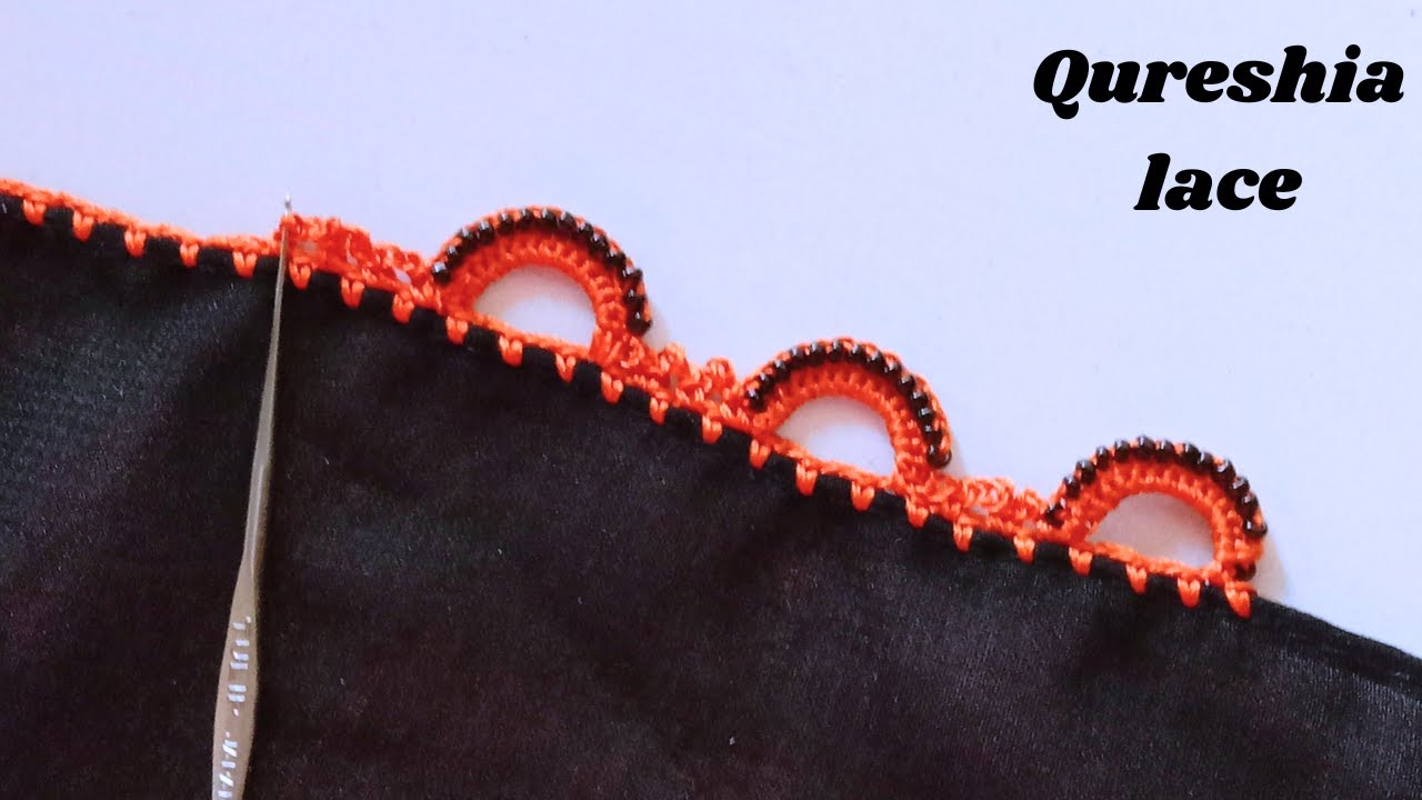 Qureshia lace dupptta for absolute biggners|Qureshia latest design|New ...