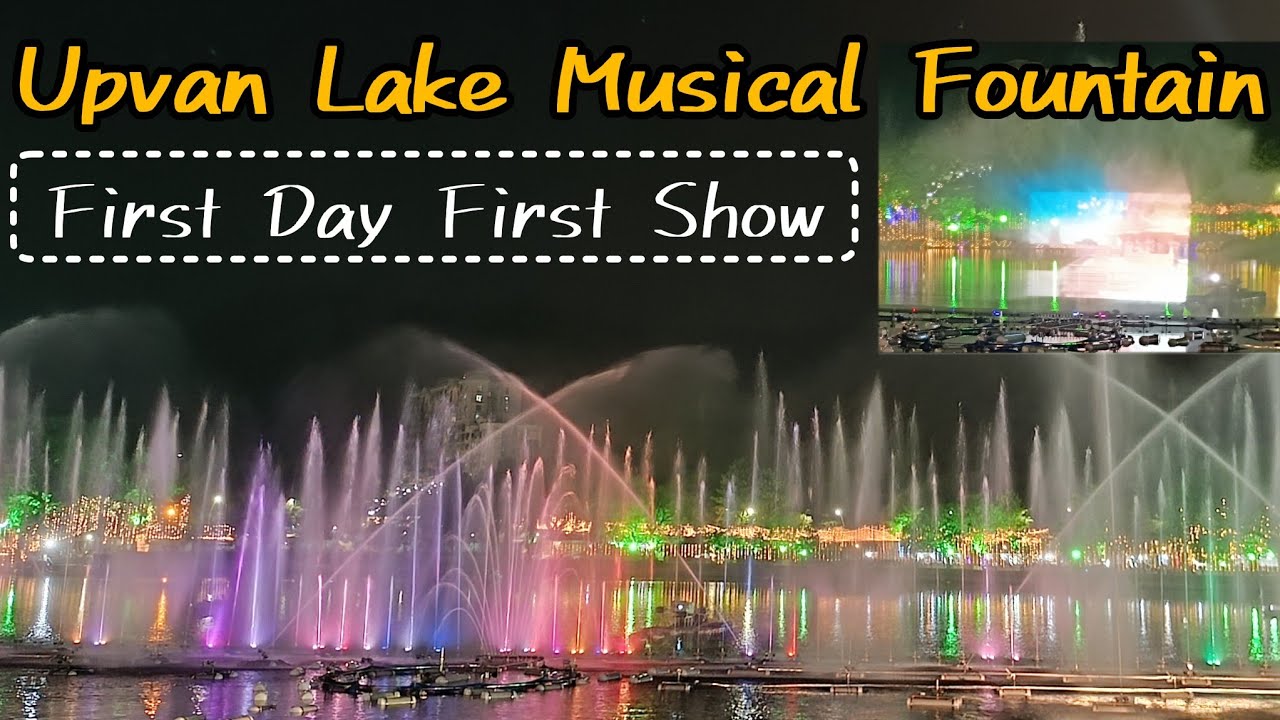 Upvan Lake Musical Fountain | Musical Fountain Show | Thane | Best ...