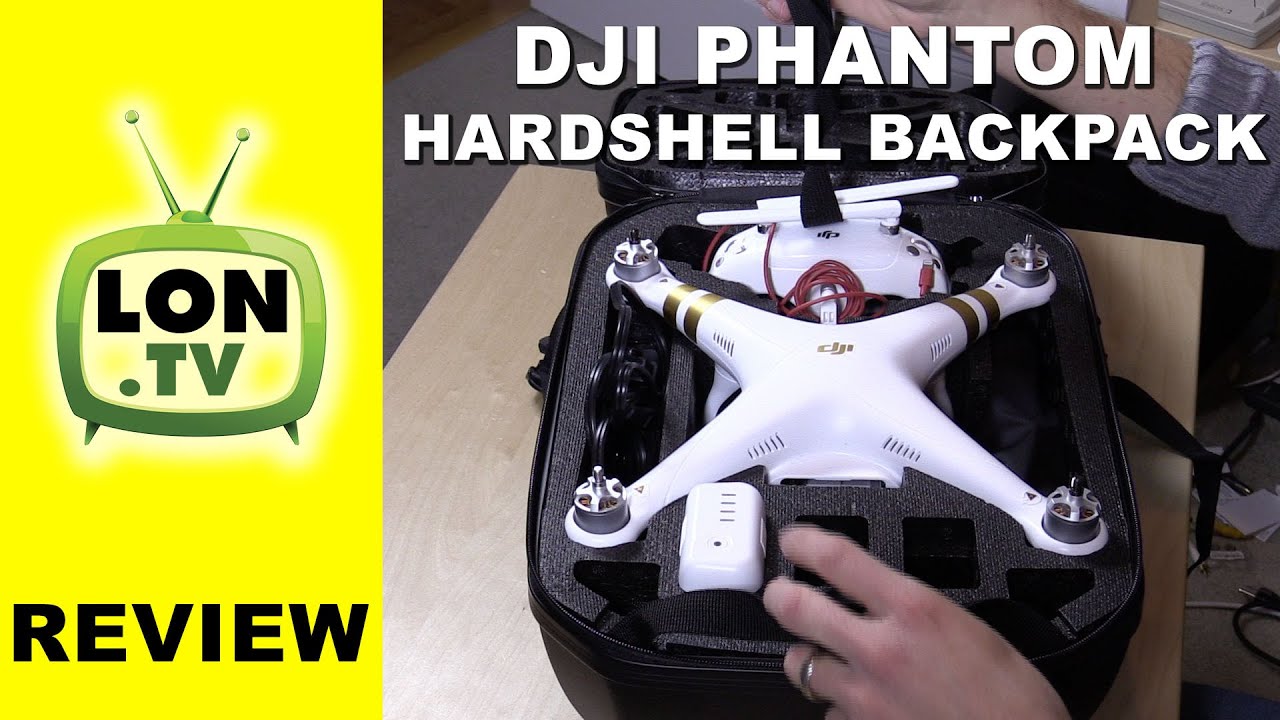 DJI Phantom 3 Hardshell Backpack Review - YouTube