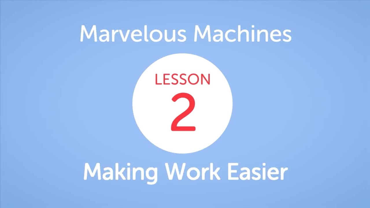 EiE - Marvelous Machines: Making Work Easier Lesson 2 in Wilmington, NC ...