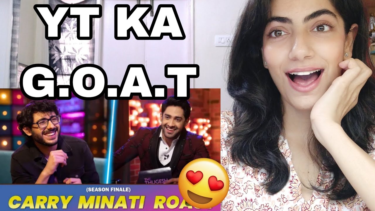 CARRY MINATI ROAST ON THE THUGESH SHOW SEASON FINALE! @CarryMinati ...