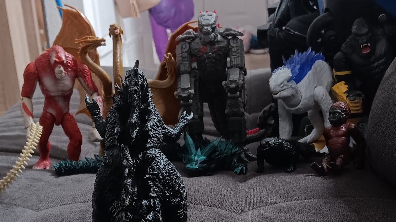 Remade HORROR Godzilla stop motion ( with sound) - YouTube