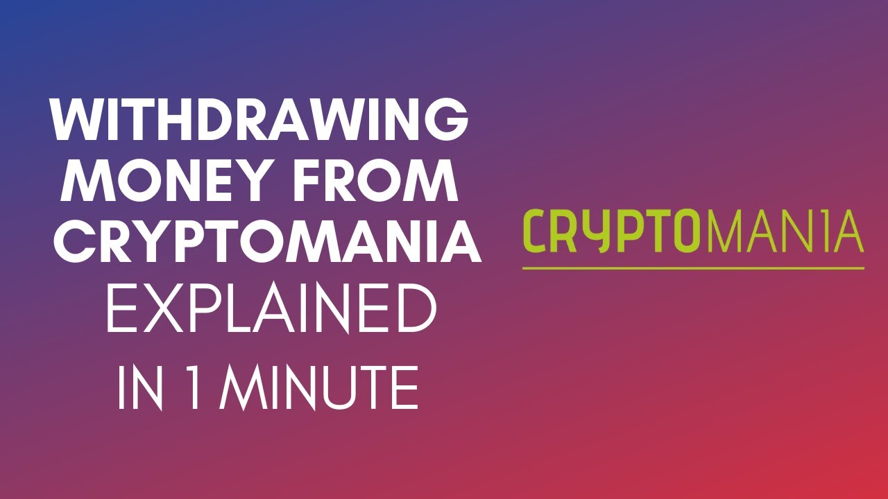 How To Withdraw Money From Cryptomania (2025) - YouTube