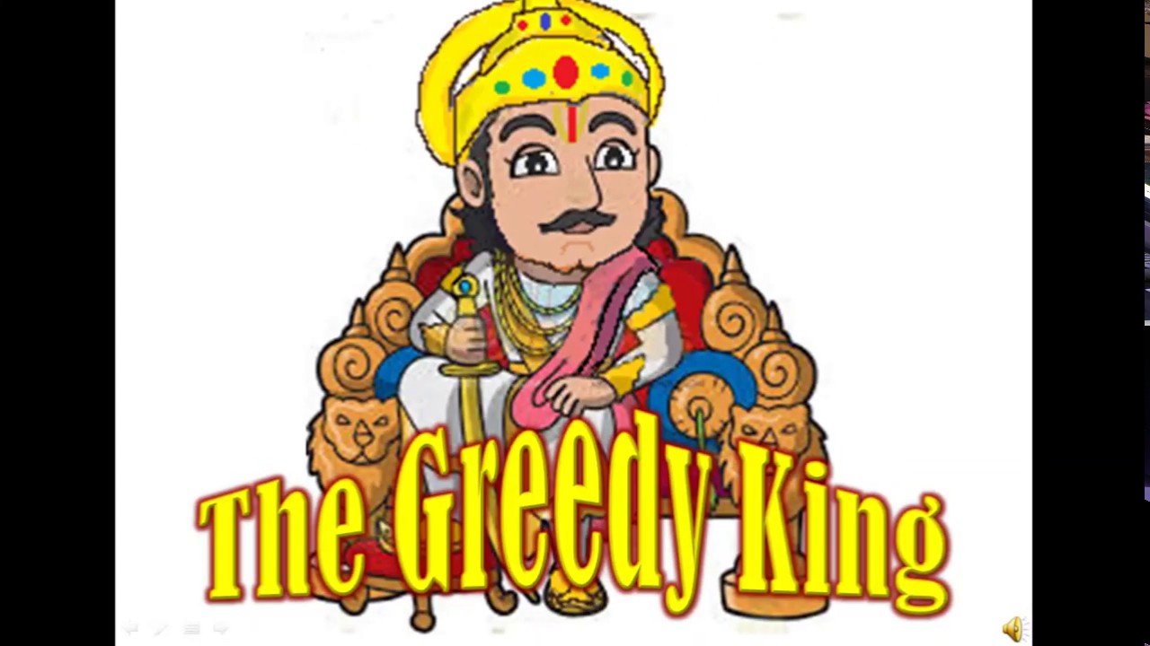 The greedy king - YouTube