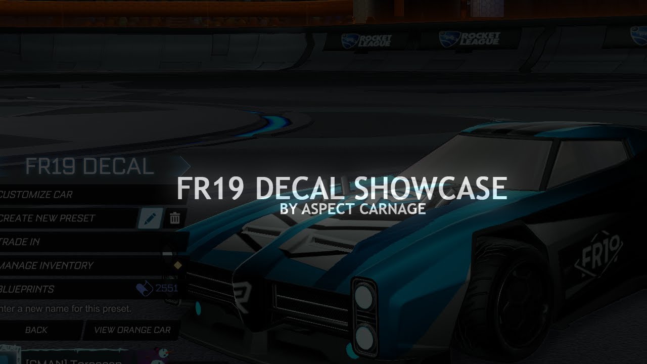FR19 DECAL SHOWCASE - YouTube