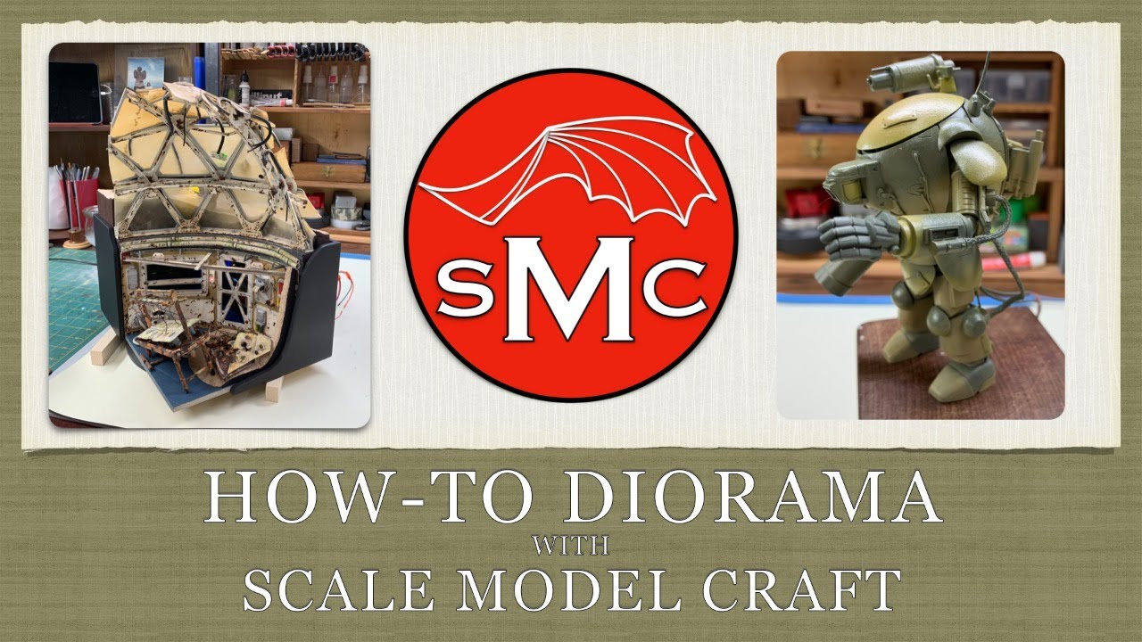 How-To Diorama with Scale Model Craft, Ep.7 - Paint and Base - YouTube