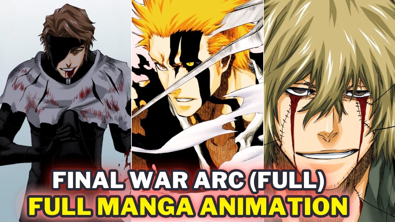 🔴 The FINAL War Arc (Cour 3 & 4) - Full Cinematic Fight (Colored Manga ...