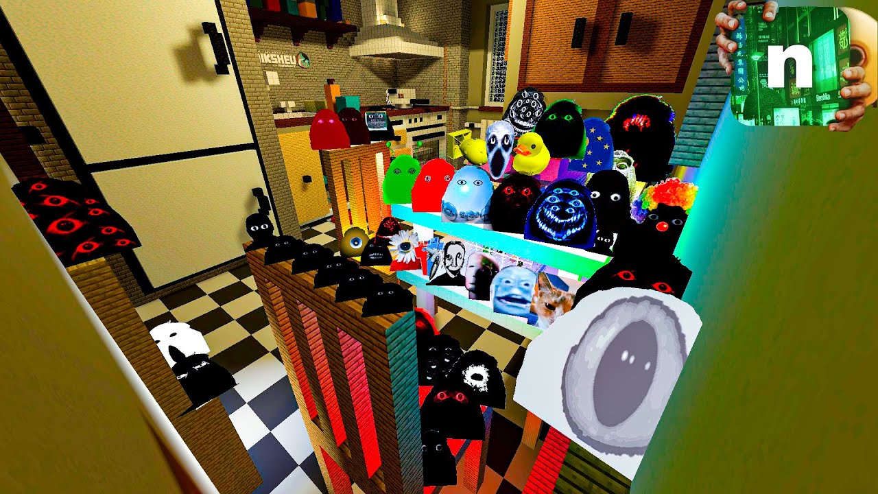 Angry MUNCI Family & NEW Nico's Nextbots in MINECRAFT KITCHEN! Nico's ...