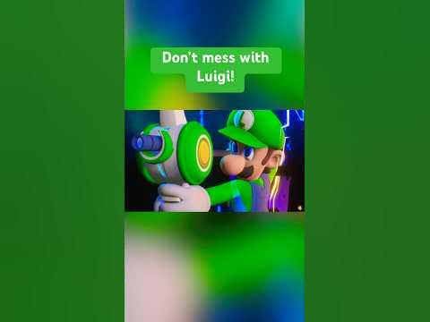 Never mess with Luigi! #mariorabbidssparksofhope #supermario #gaming ...