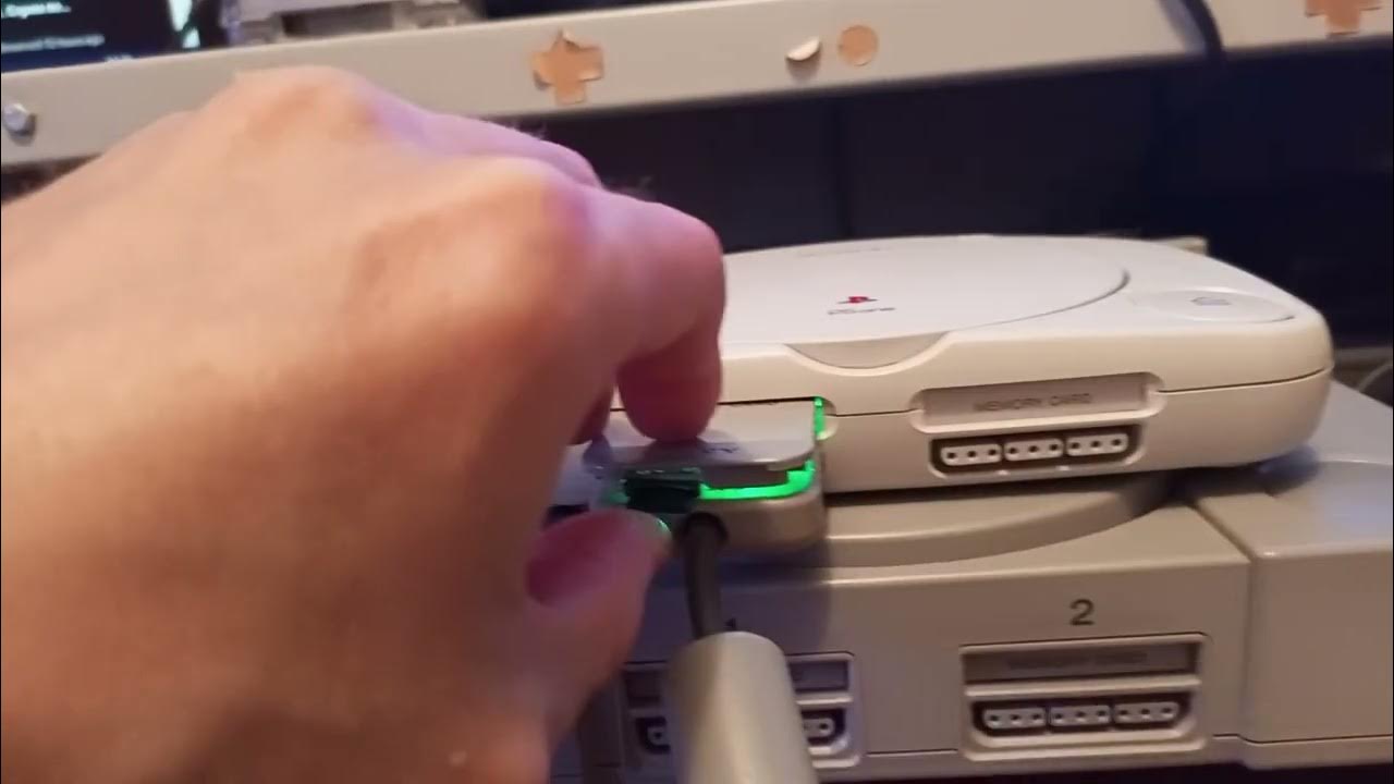 PicoMemcard PS1 memory card - YouTube