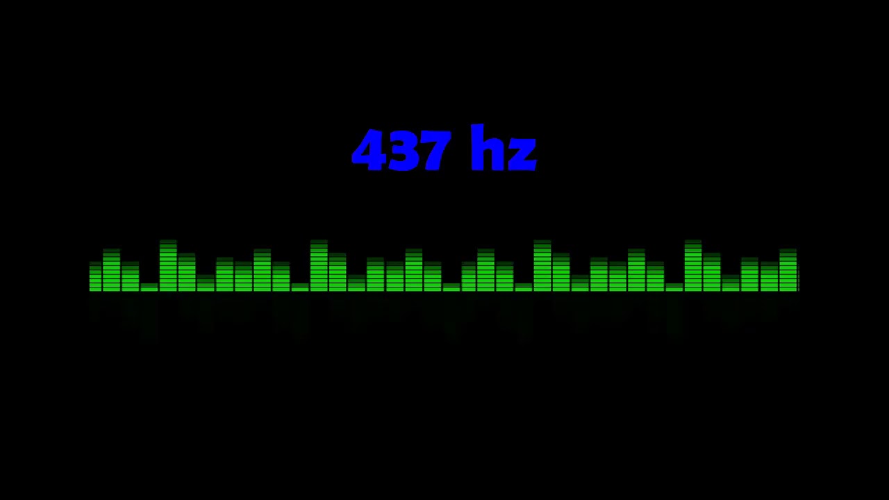 437 hz - YouTube