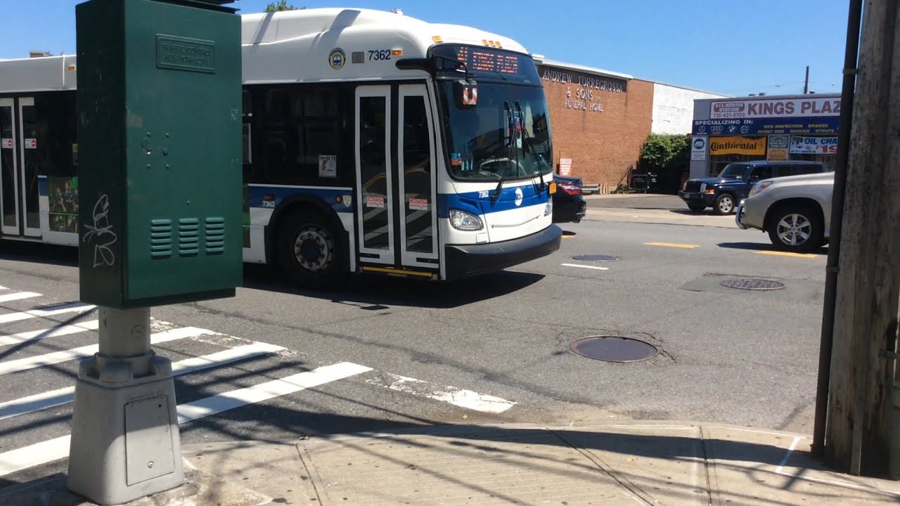 MTA New York City Bus 2015 New Flyer Industries XD40 Xcelsior #7362 B41 ...