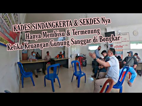 KADES SINDANGKERTA & SEKDES nya Hanya Membisu & Termenung Ketika Dibongkar Keuangan Gunung Sanggar