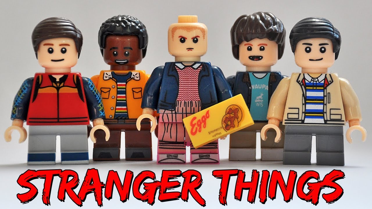 Lego Stranger Things Custom Minifigures Showcase and Speed build - YouTube