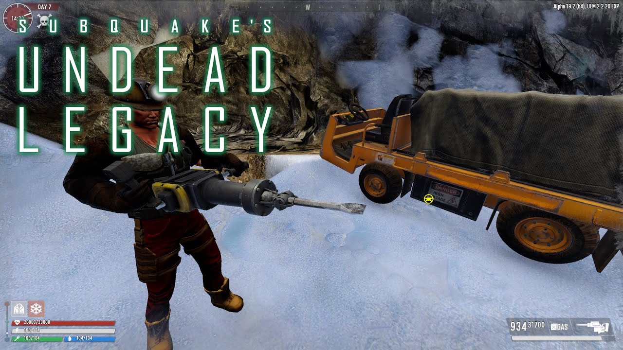 Undead Legacy A19 - Sneak peek of upcoming mining changes and auger ...