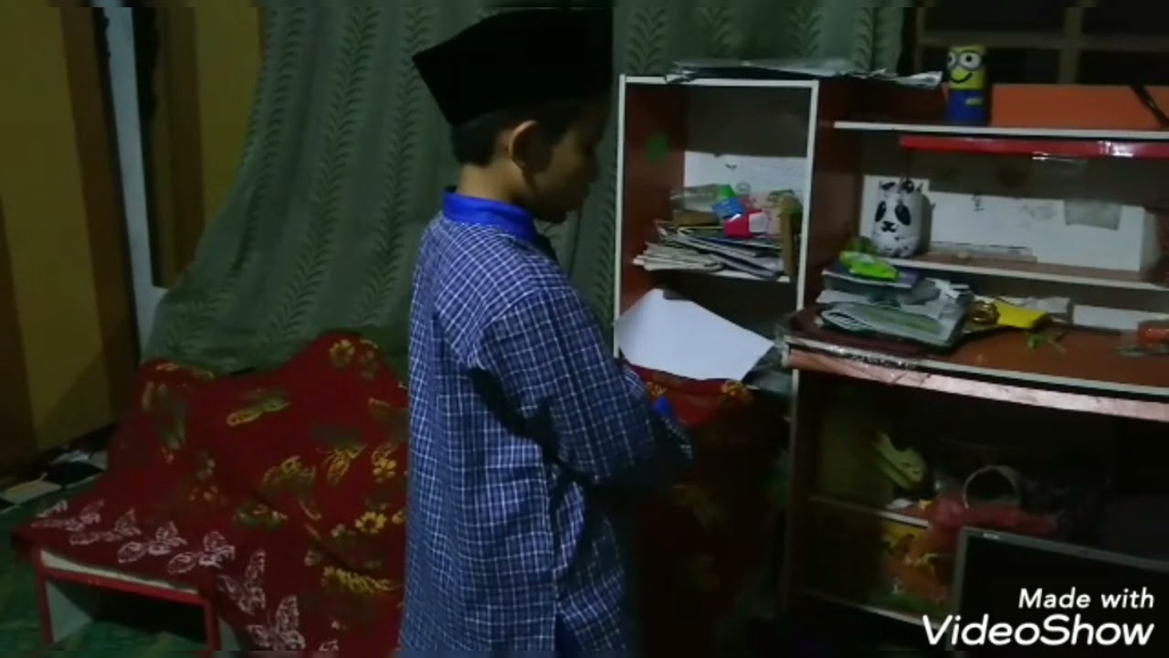 praktek sholat, dafa sultan dzaky, lpq al-amin Graha - YouTube