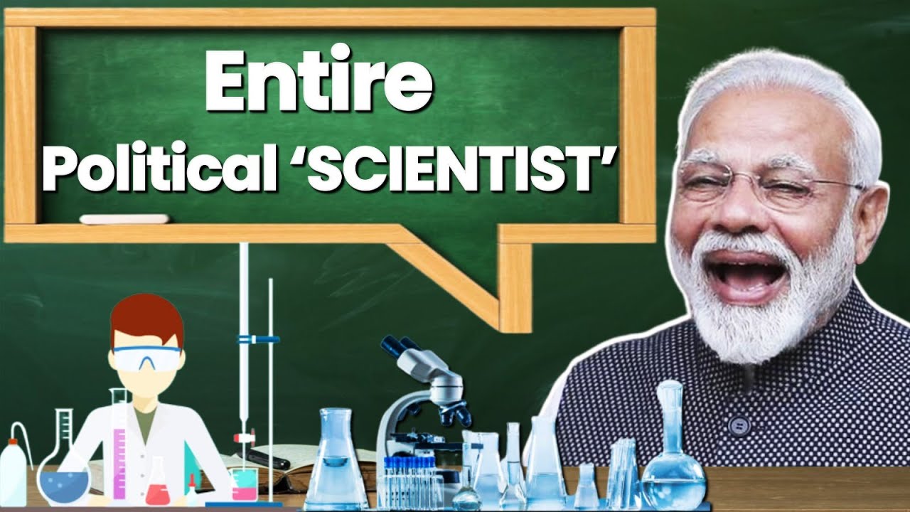 Entire political 'SCIENTIST' | PM Modi | Science Day | Congress Party ...