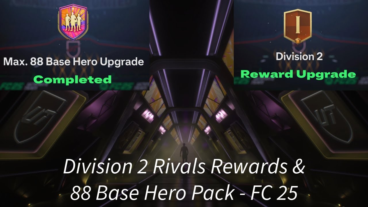 TRAILBLAZERS DIVISION 2 RANK 1 REWARDS & MAX 88 HERO UPGRADE PACK - FC ...
