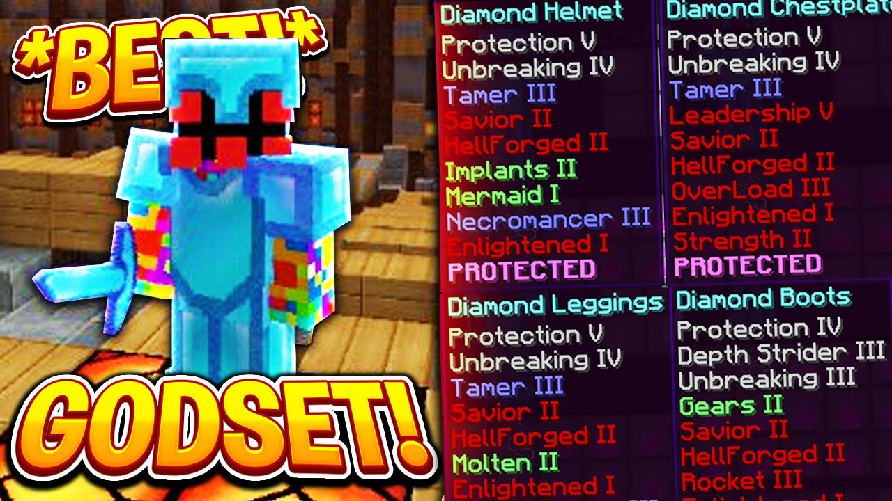 I Made the BEST God Set in Minecraft | Minecraft Factions | DecimatePvP ...