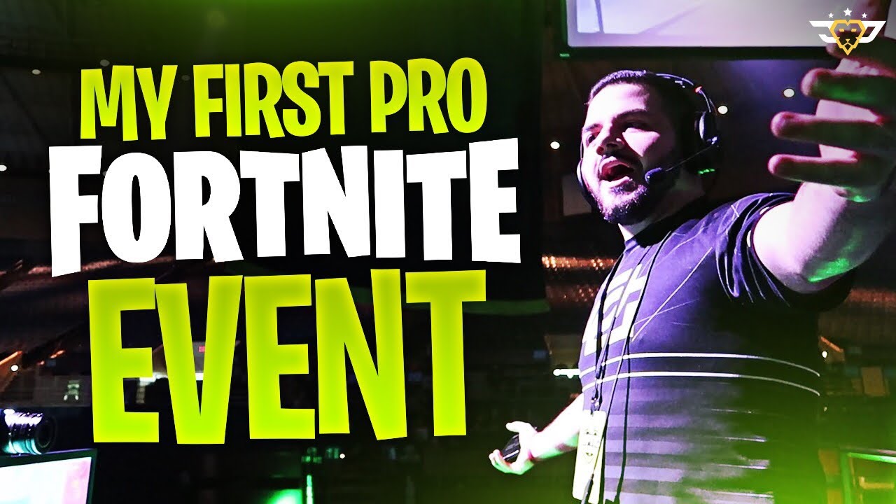 MY PRO FORTNITE DEBUT! OpTic Arena VLOG! - YouTube