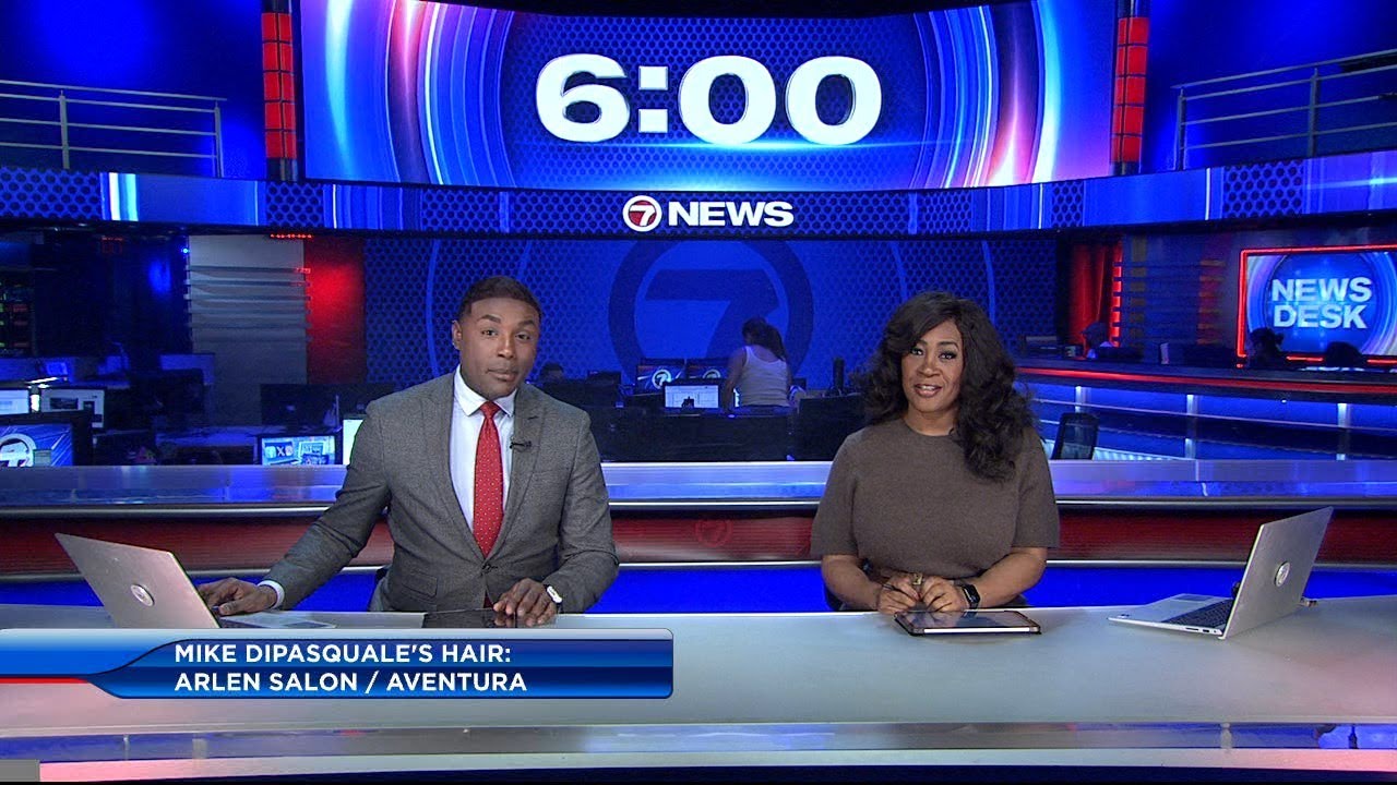 WSVN | ABC Channel 7 News at 6pm - Weekend - Headlines, Open and ...