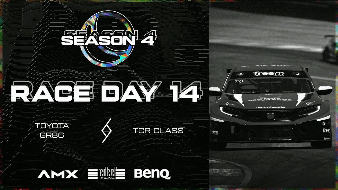 AMX Race Day 14 - Toyota GR86 and TCRS on iRacing! #simracing # ...