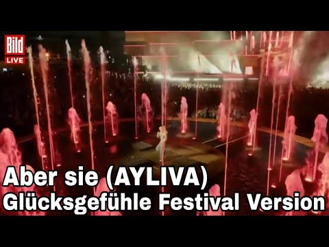 Aber sie - AYLIVA (Glücksgefühle Festival Version) light karaoke 