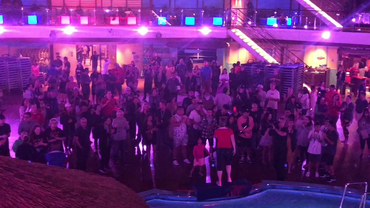 Carnival Cruise Mega Deck Party - YouTube