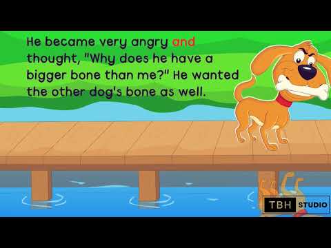 The dog and the bone | educational Vedio | Bedtime stories | rhymes ...