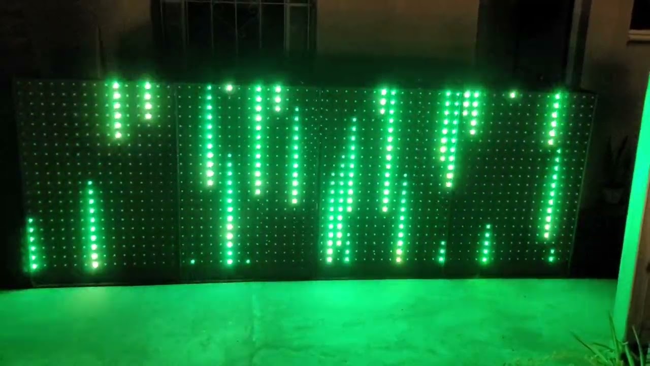 Cabina Led Pixel - YouTube