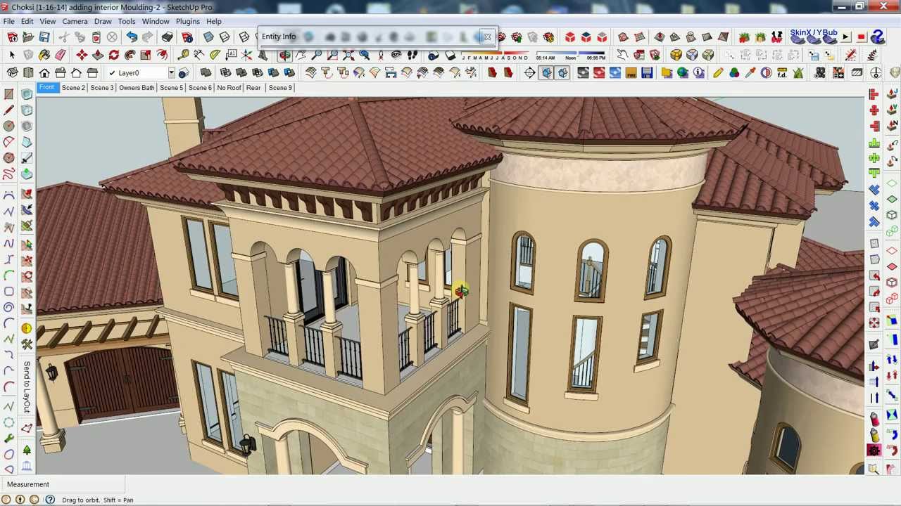 Sketchup Model, Work in progress [1-16-14] - YouTube