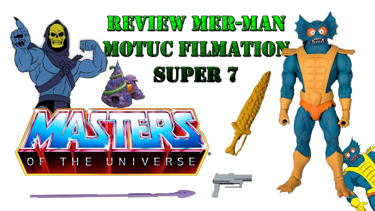 Aquatico Filmation Mer-Man He-Man and the Masters of the Universe ...