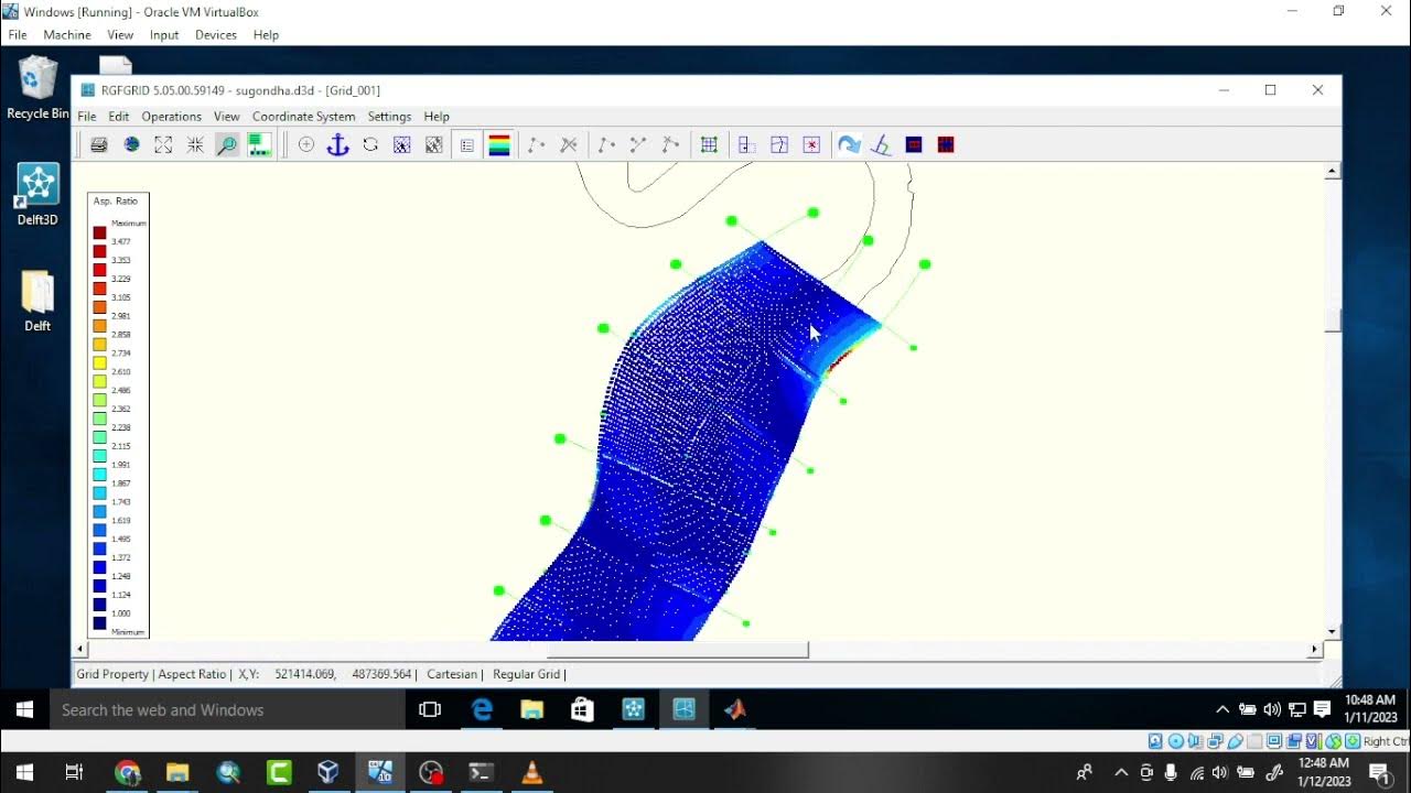 Delft3D_01(Creating grids) - YouTube