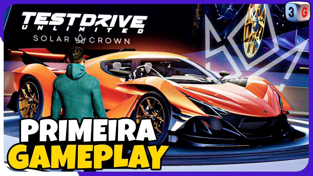 Testando o Jogo Test Drive Unlimited Solar Crown - YouTube