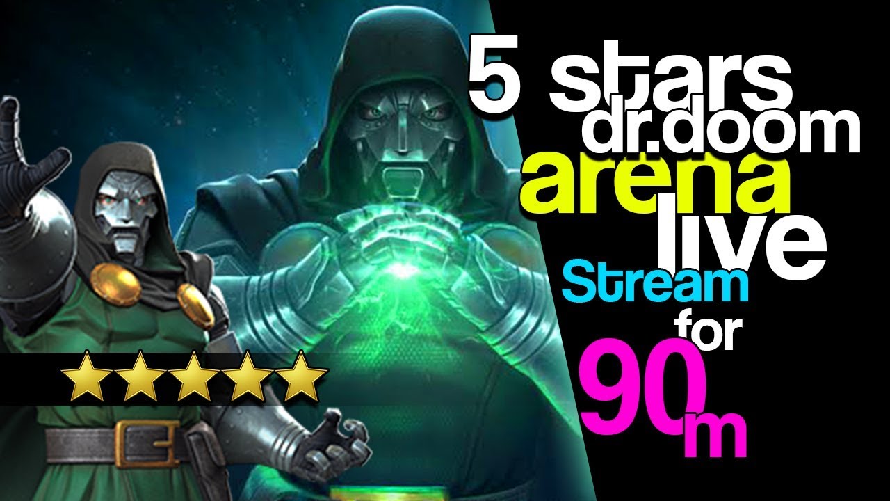 mcoc 5 stars dr.doom arena #for90m - YouTube