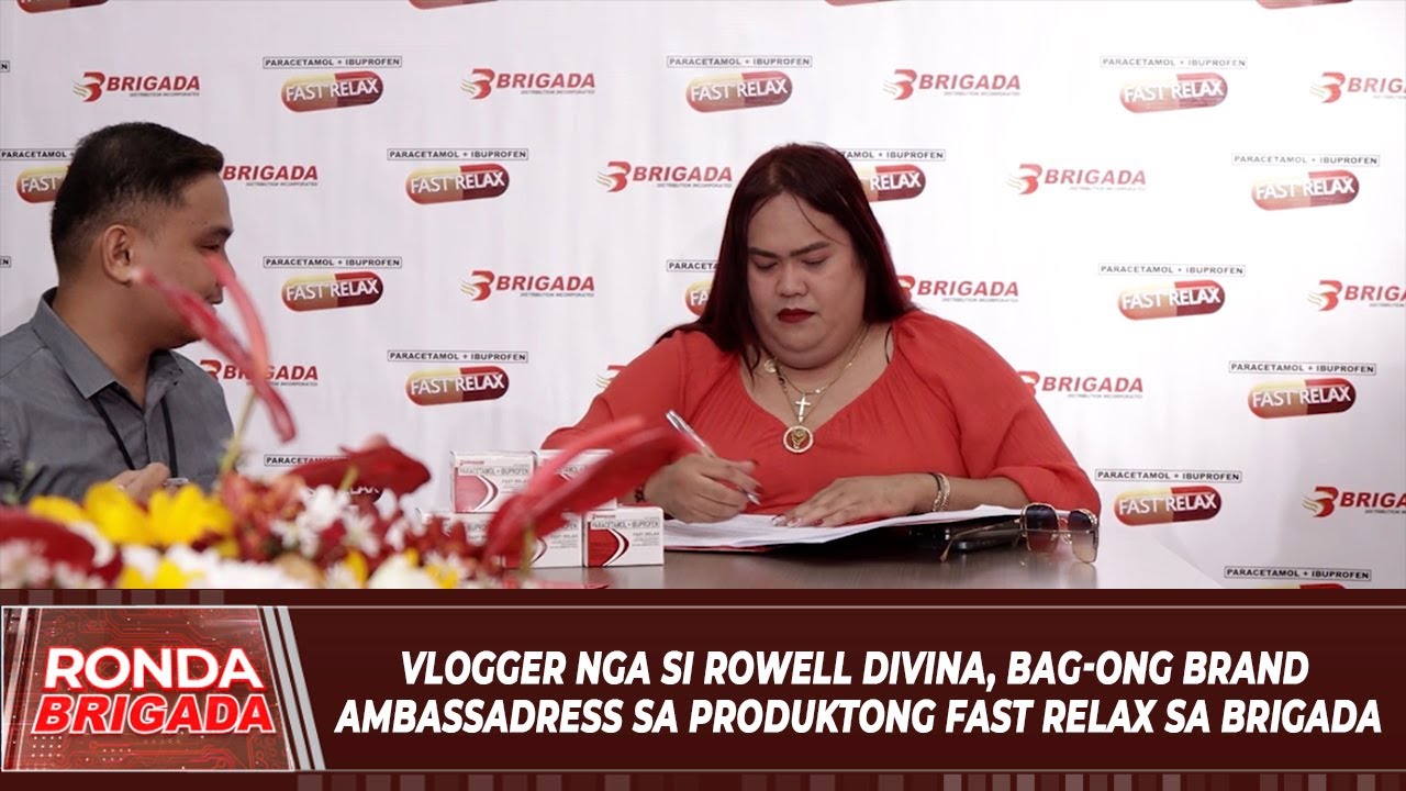 Vlogger nga si Rowell Divina, bag-ong brand ambassadress sa produktong ...