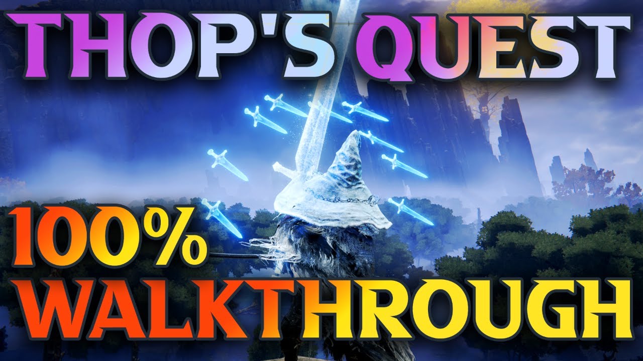 Elden Ring Thops Questline - Thops Academy Key Location & Thops Barrier ...