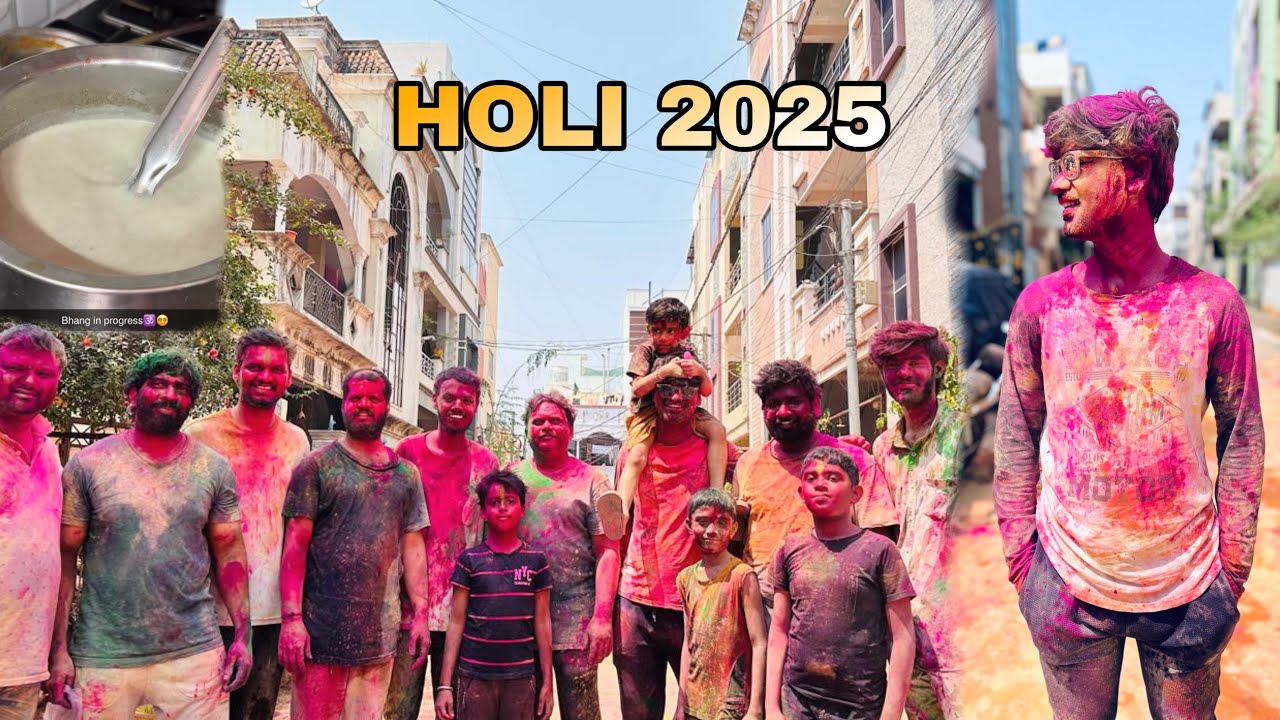 HOLI VLOG 2025 | Coma Holi khele bhai🤯😍 |HOLI SPECIAL VLOG #holi # ...