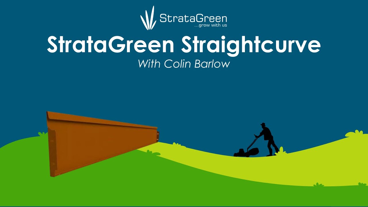Stratagreen Straightcurve Flexline Edging - YouTube