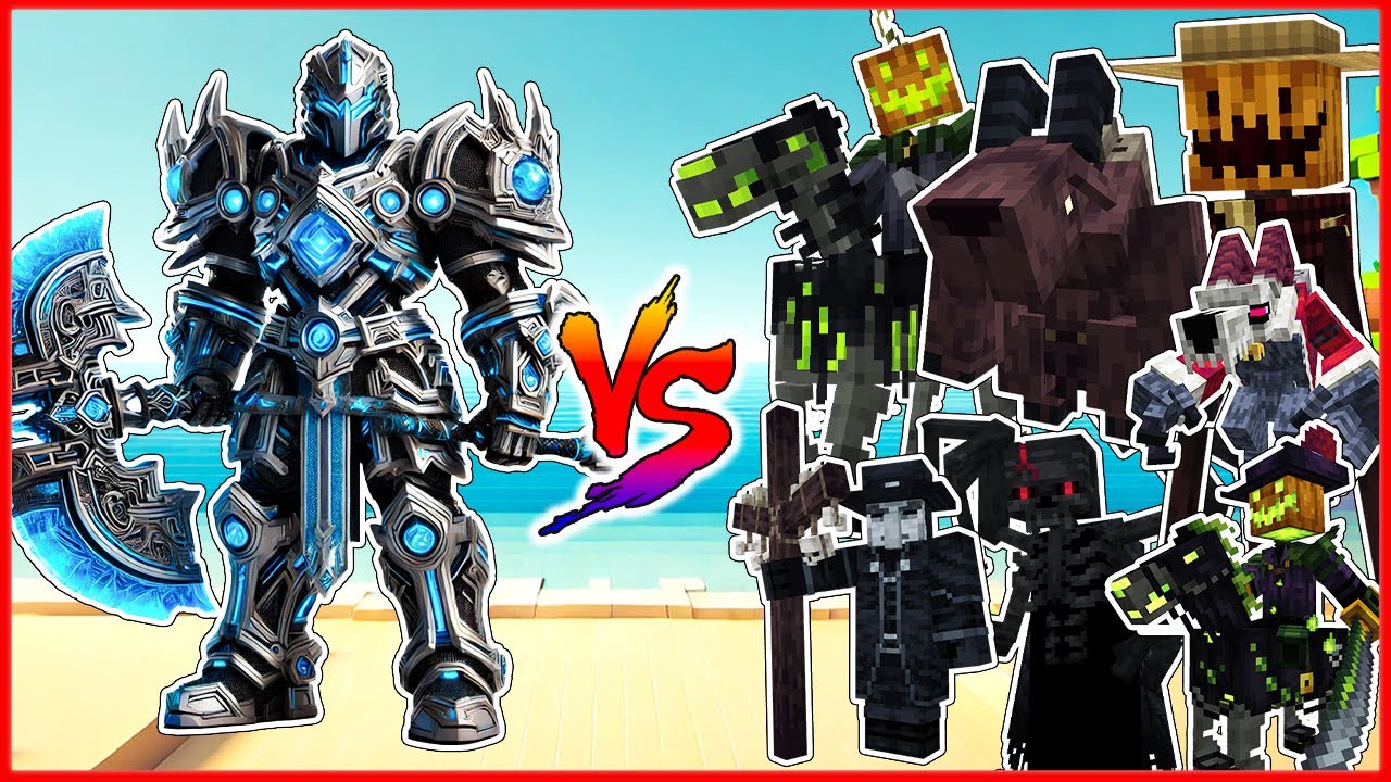 Nameless Guardian vs All Born in Chaos mod - Minecraft Mob Battle - YouTube