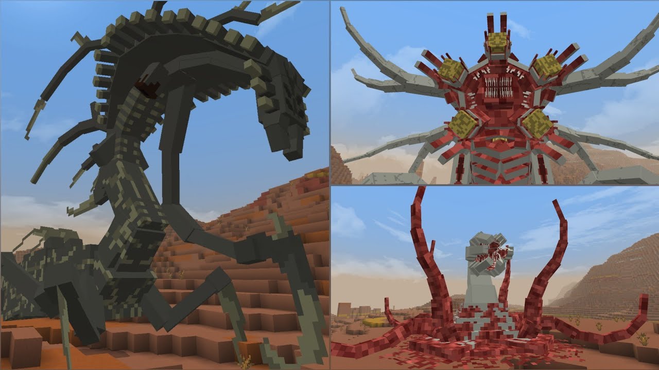 Parasite DeadSpace Craft Addon MCPE 1.19 | Scape and Run - YouTube